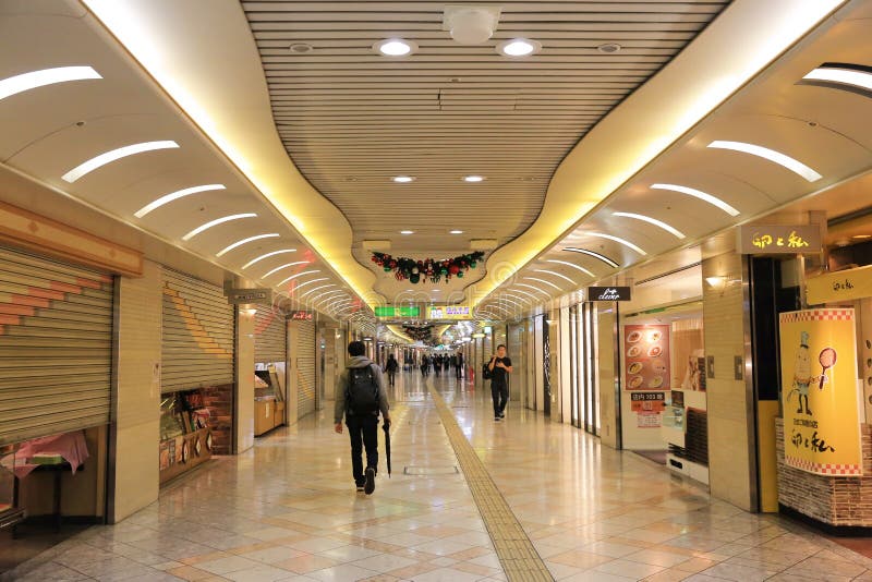 Nanba , Underground Shopping Mall Editorial Stock Photo - Image of ...