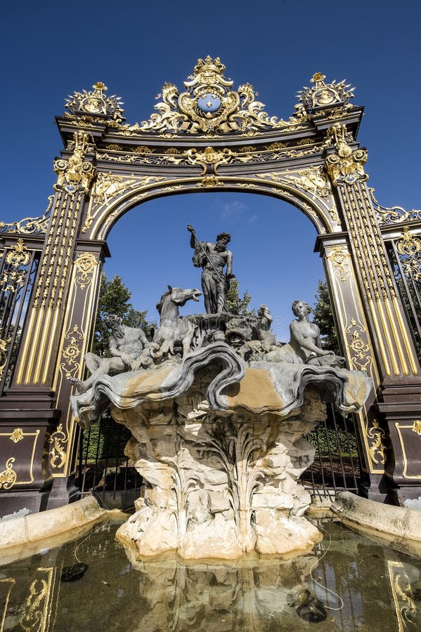 Nancy (France) - Stanislas Square Stock Photo - Image of city, france ...