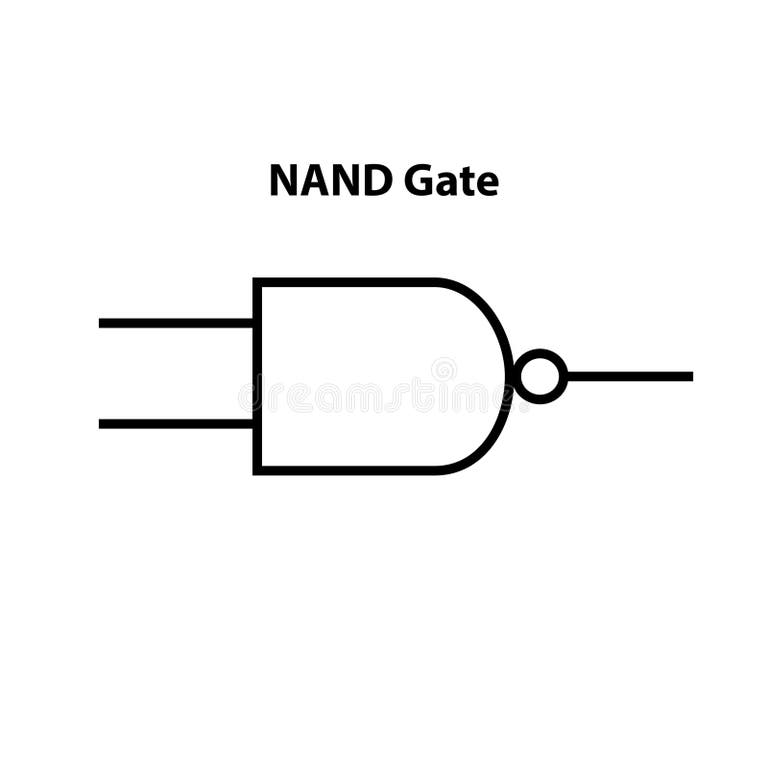 Nand Gate Stock Illustrations – 190 Nand Gate Stock Illustrations ...