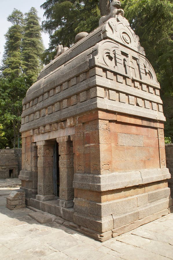 Nanda Devi Temple in Jageshwar Group of Temples. Almora District ...