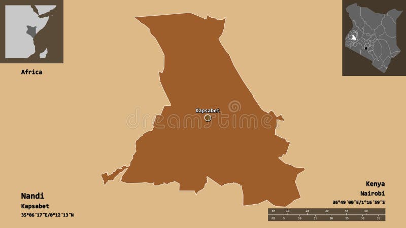 Nandi, County of Kenya,. Previews. Pattern Stock Illustration ...