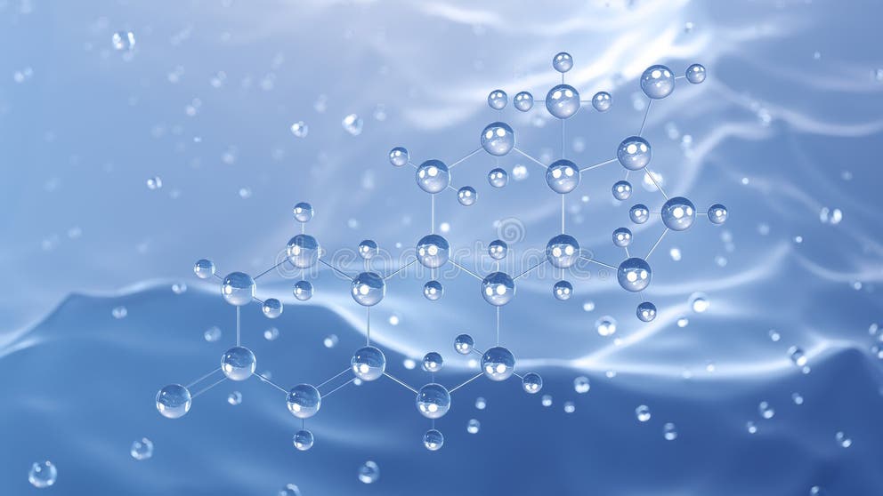 Nandrolone Molecular Structure, 3d Model Molecule, 19-nortestosterone ...