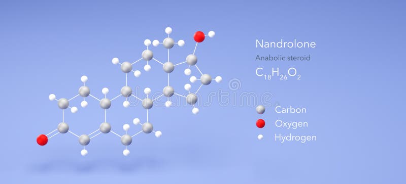 Nandrolone Molecule, Molecular Structures, Endogenous Androgen, 3d ...