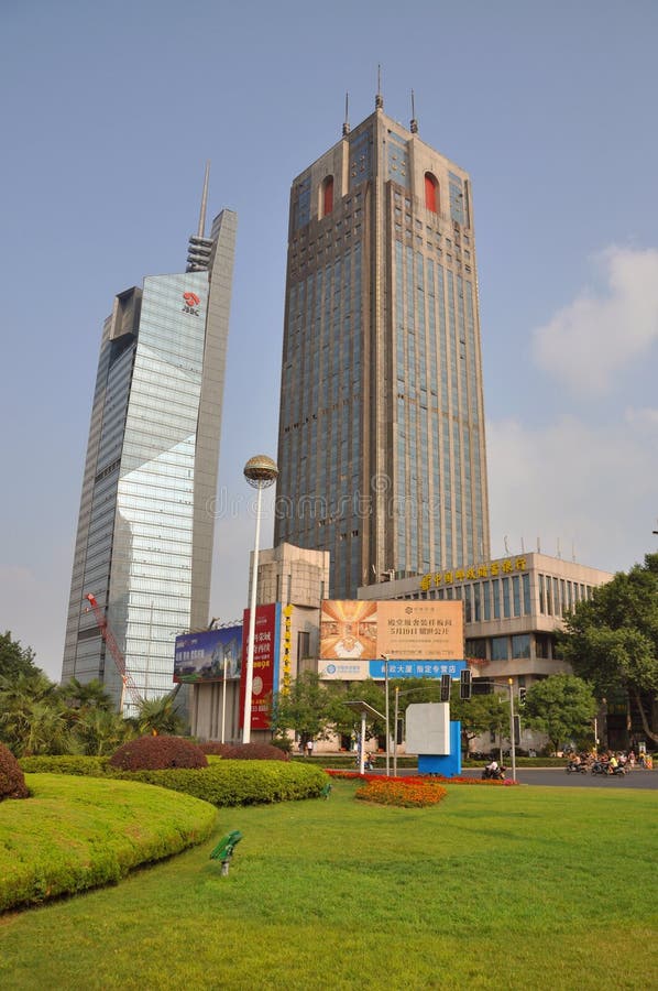 Nanjing Gulou Square editorial image. Image of jiangsu - 25667610