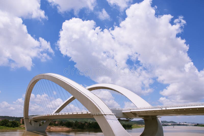 Nanning Bridge editorial stock image. Image of guangxi - 20171029