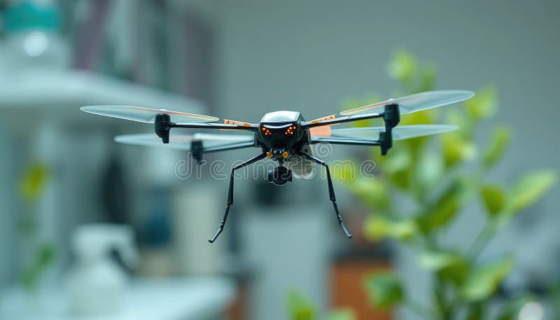 Nano-drone Designed Like a Mosquito Flying through a Sterile Laboratory ...