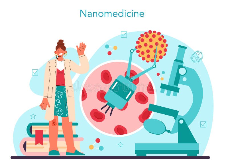 Nanoparticle Robots Stock Illustrations – 18 Nanoparticle Robots Stock ...