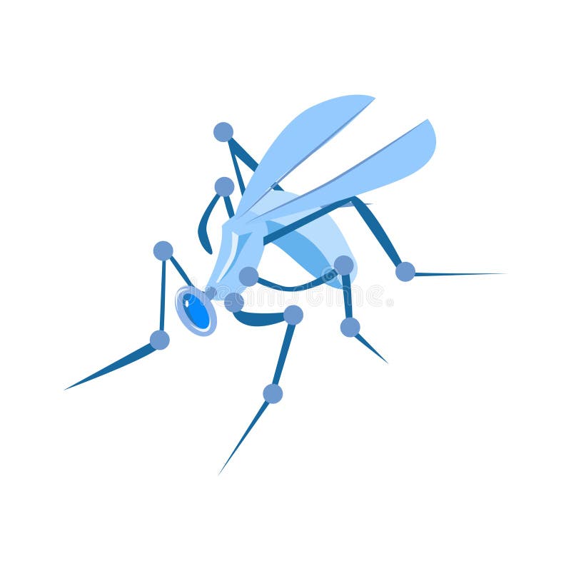 Nano Insect Robot Composition Stock Illustration - Illustration of ...