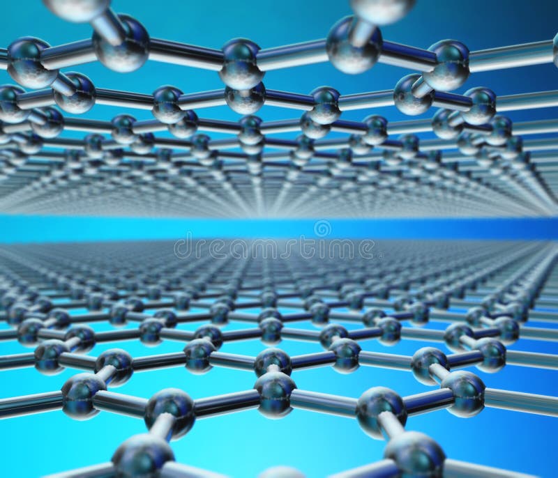 Nano Material, Carbon Fiber Stock Image - Image of research, medicine ...