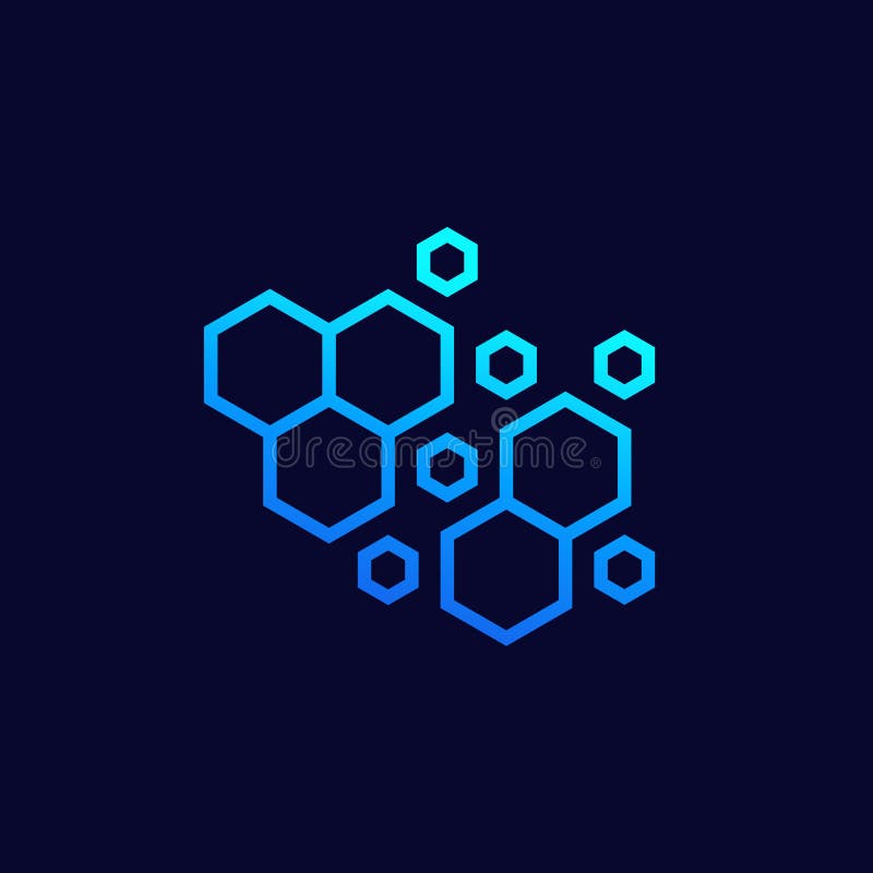 Nano Material or Nanostructure Vector Icon Stock Vector - Illustration ...