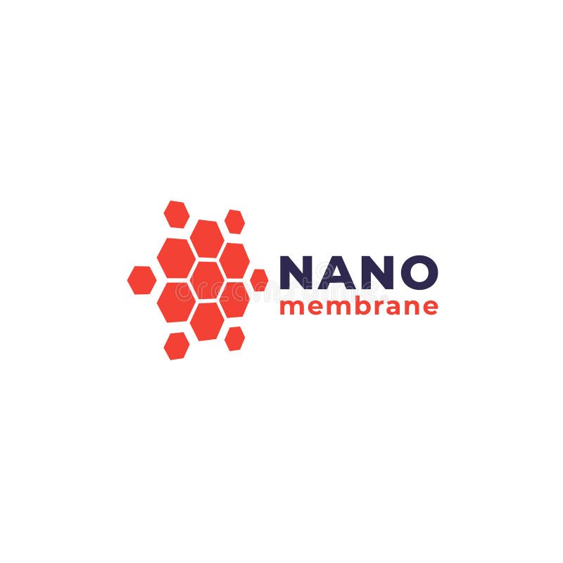 Nano materials vector logo stock vector. Illustration of graphene ...