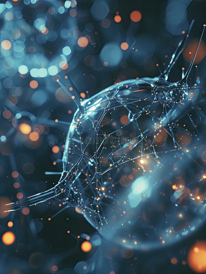 Nano Molecular Cell Futuristic, Technological Features Highlighted in ...