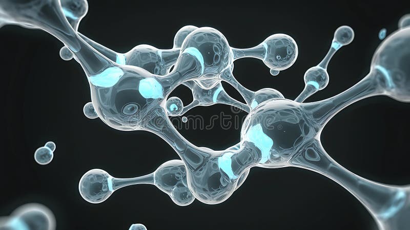Futuristic Nanotechnology Abstract Background, Nano Tech Stock ...