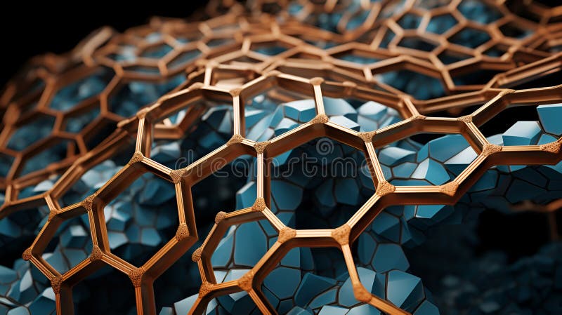 Nano Technologies, Strong Materials, Structure Stock Image - Image of ...