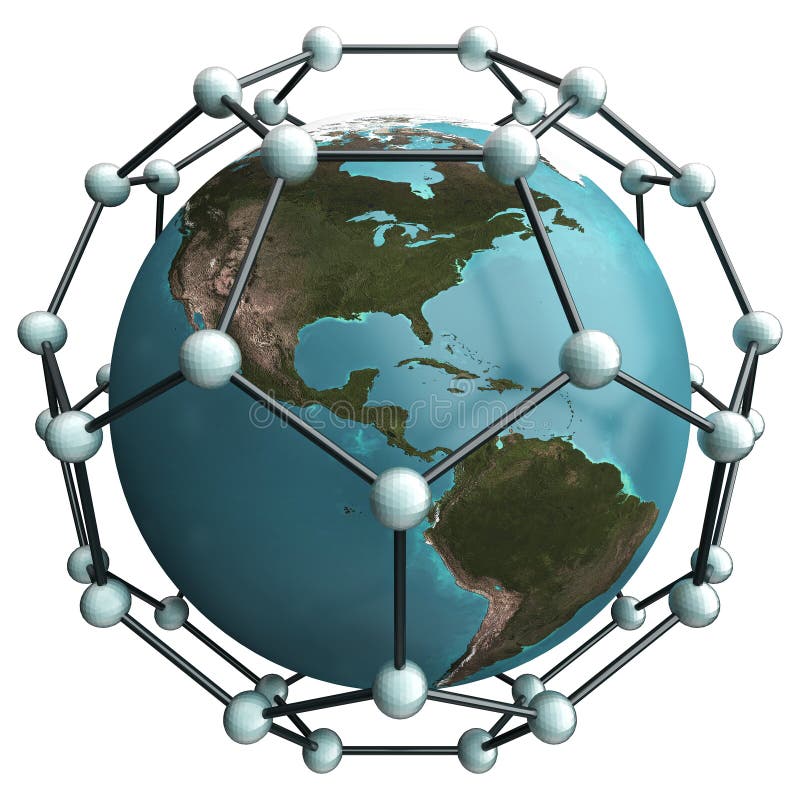 3d nano structure stock illustration. Illustration of background - 22223172