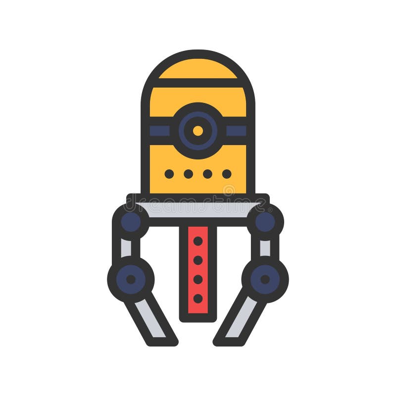 Nanobot Icon Image. stock vector. Illustration of nanotechnology ...