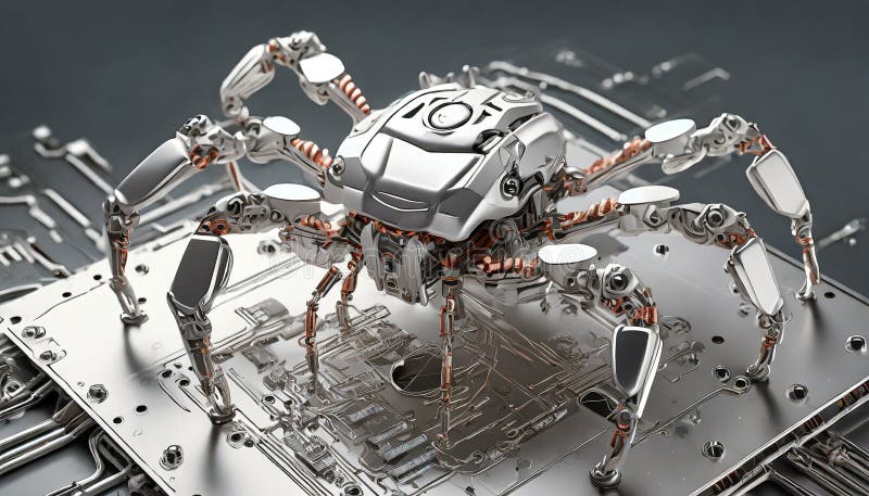 Nanobot, Micro-robotics. Miniature Robot Repairing Technology. AI ...