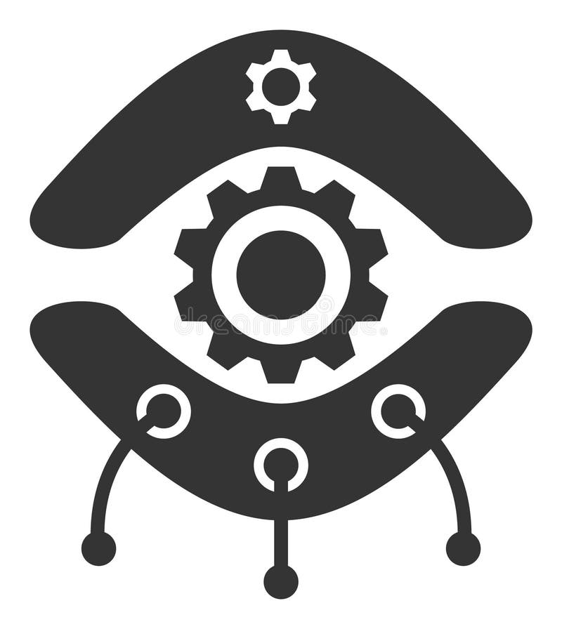 Nanobot Vector Icon Illustration Stock Vector - Illustration of ...