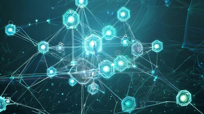 Nanobots Assembling Microscopic Structures in Scientific Abstract ...