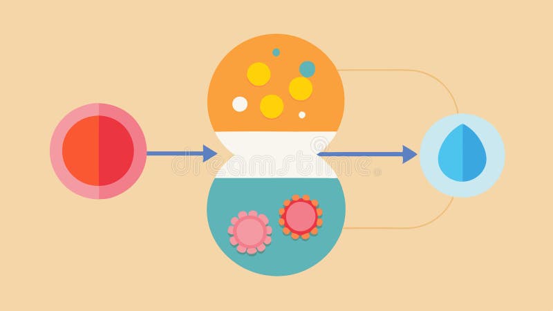 Nanoencapsulation Process Show an Infographicstyle Image of ...