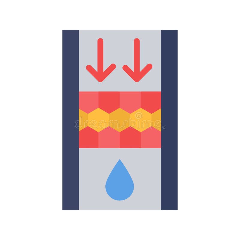 Nanofiltration Icon Image. stock vector. Illustration of education ...