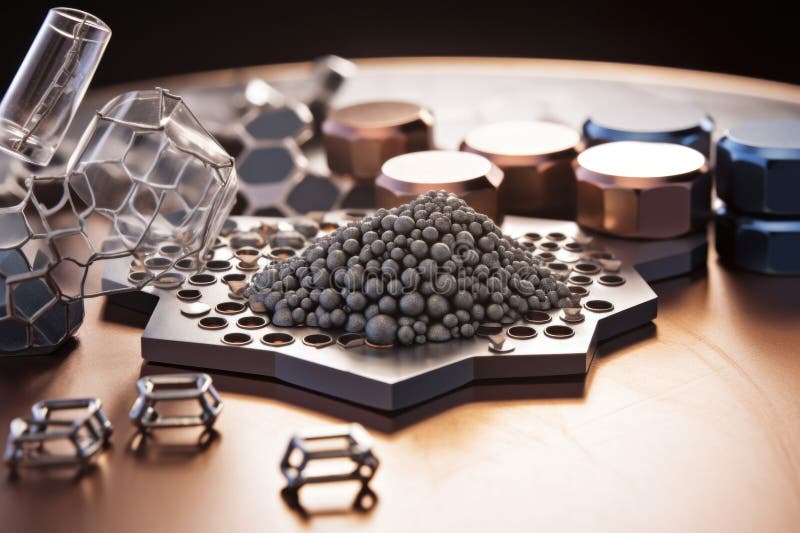 Nanomaterials Being Applied To Different Materials, Such As Metals and ...