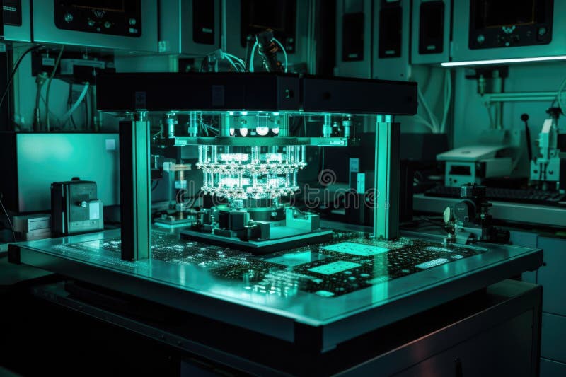 Nanomaterials Being Created in Laboratory, with View of Microscale ...