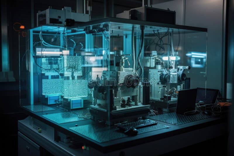 Nanomaterials Being Created in Laboratory, with View of Microscale ...