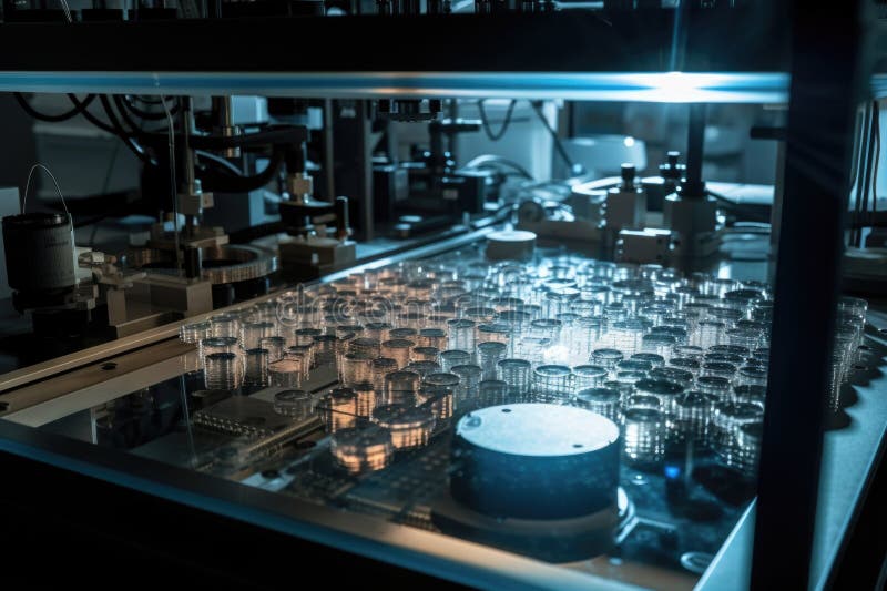 Nanomaterials Being Created in Laboratory, with View of Microscale ...
