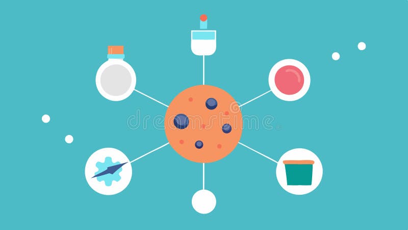 Nanoparticle Composition a Detailed Illustration Showing Various Types ...