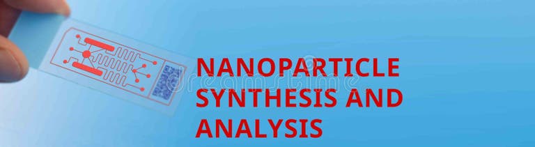 Nanoparticle Synthesis and Analysis Lab on Chip Device Stock Photo ...