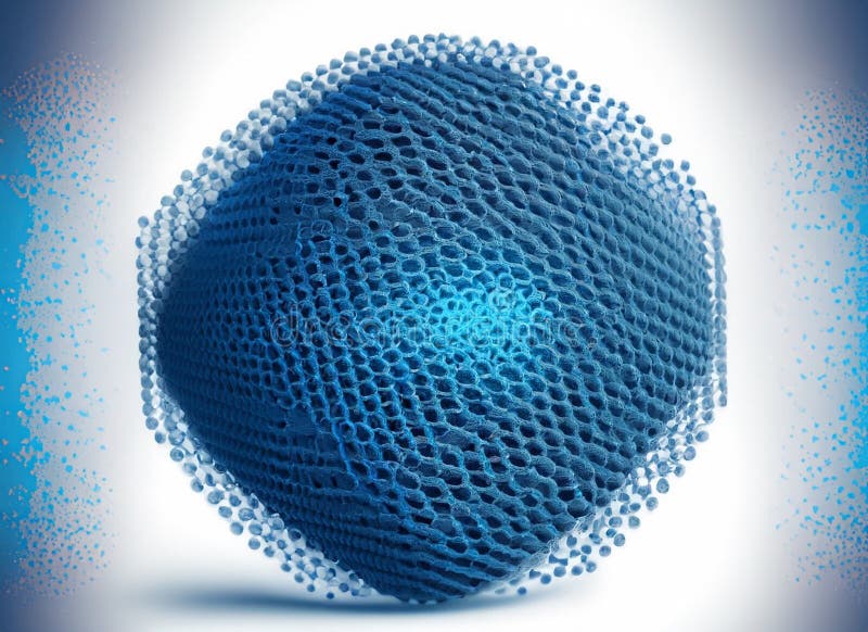 Nanoparticles Abstract Background Stock Illustration - Illustration of ...