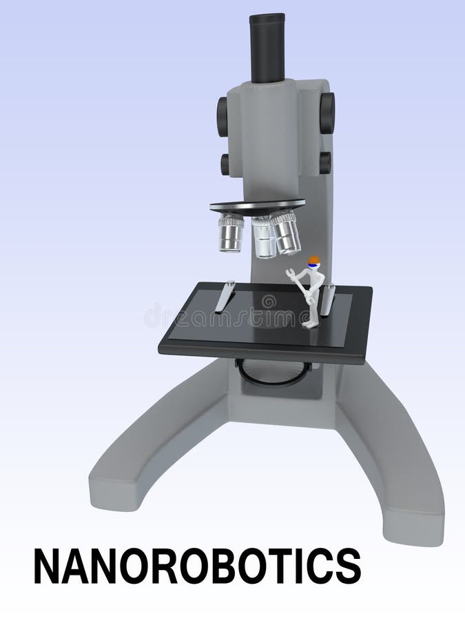 NANOROBOTICS - Nanotechnology Concept Stock Illustration - Illustration ...