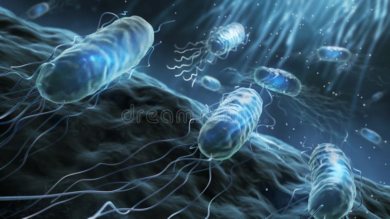 Nanorobots Attack Bacteria in Cells. Biological Robots are Introduced ...