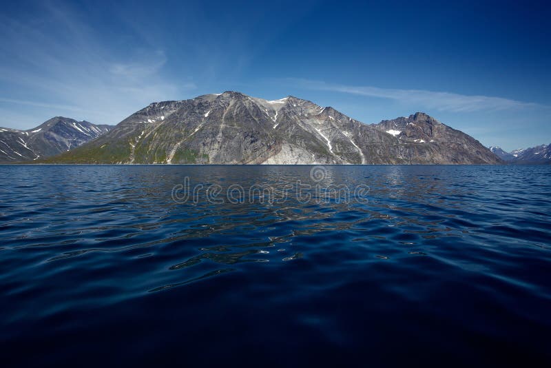 Nanortalik to Tasiusaq stock image. Image of landscape - 29465409