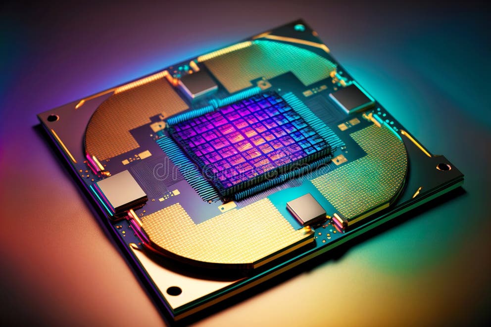 Nanotechnology Chips and Microchips Wafer Semiconductor Manufacturing ...