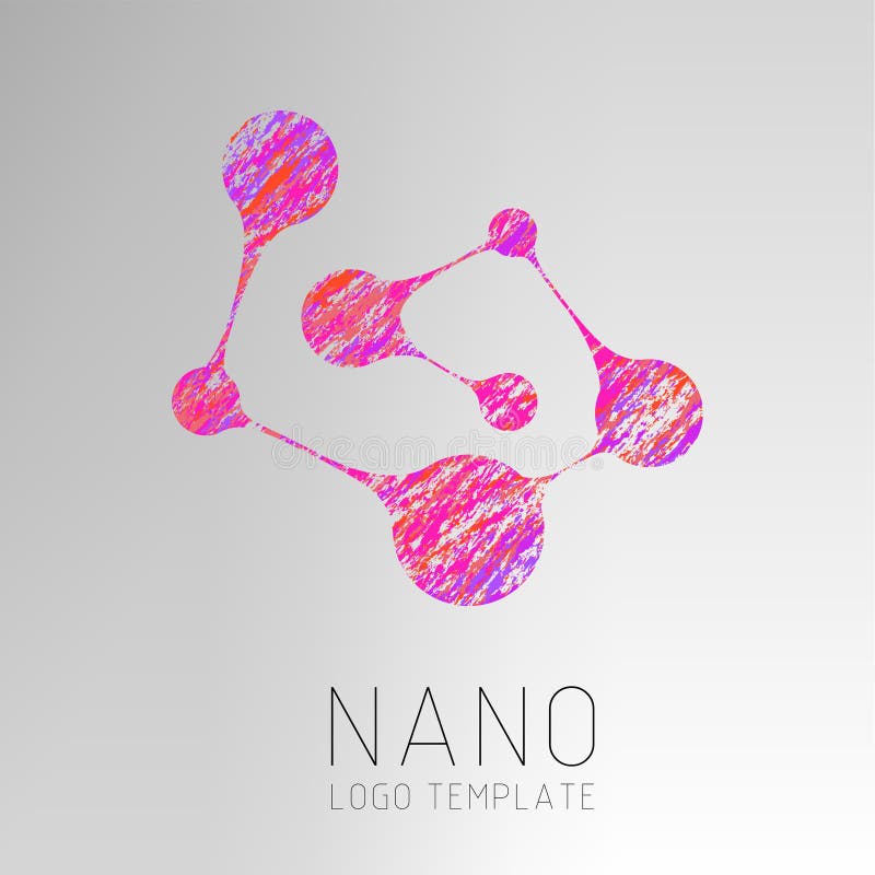 Nanotechnology Creative Logo Design. Vector Logo Template. Creative ...
