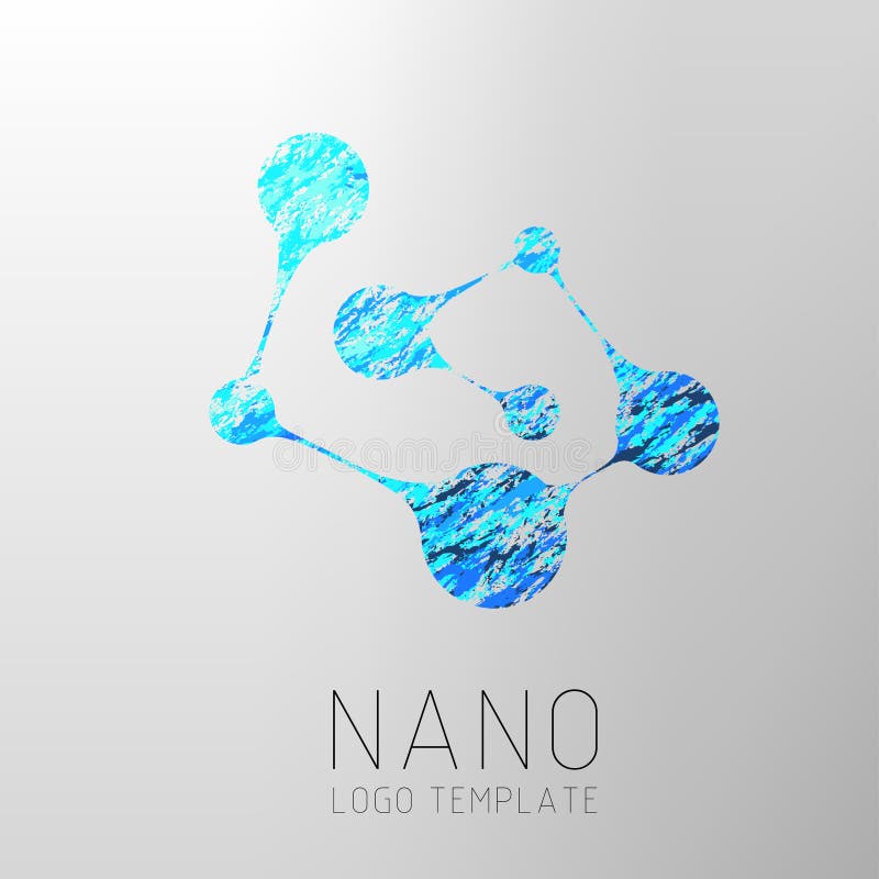 Nanotechnology Creative Logo Design. Vector Logo Template. Creative ...