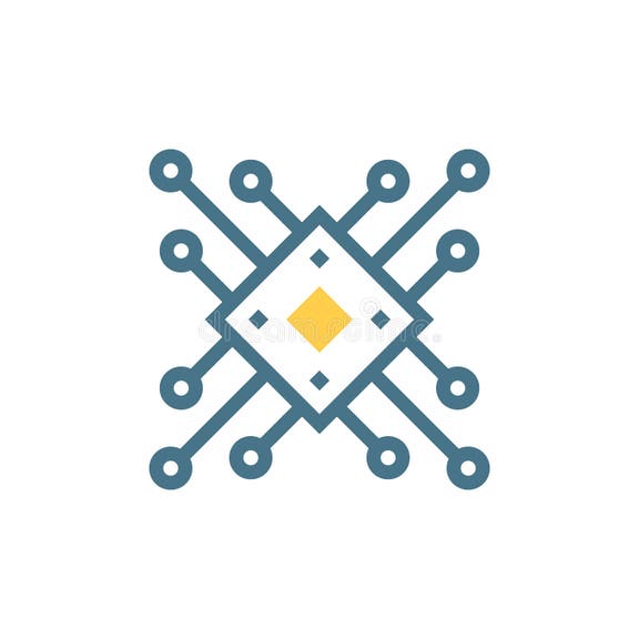 NANOTECHNOLOGY Icon in Vector. Logotype Stock Illustration ...