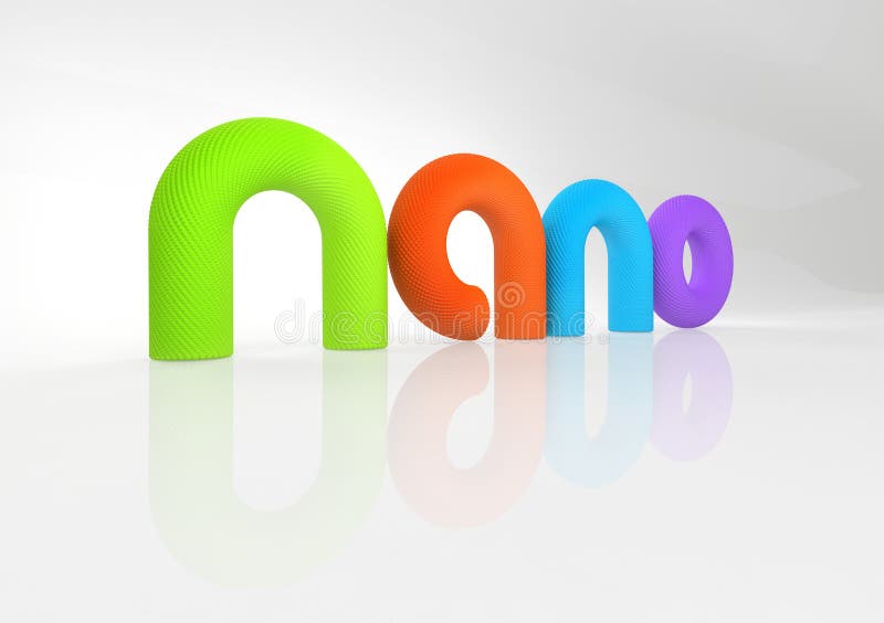 Nanotechnology sign stock illustration. Illustration of blue - 31146529