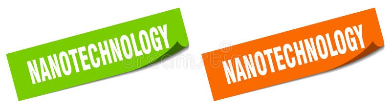 Nanotechnology Sticker. Nanotechnology Sign Set Stock Vector ...
