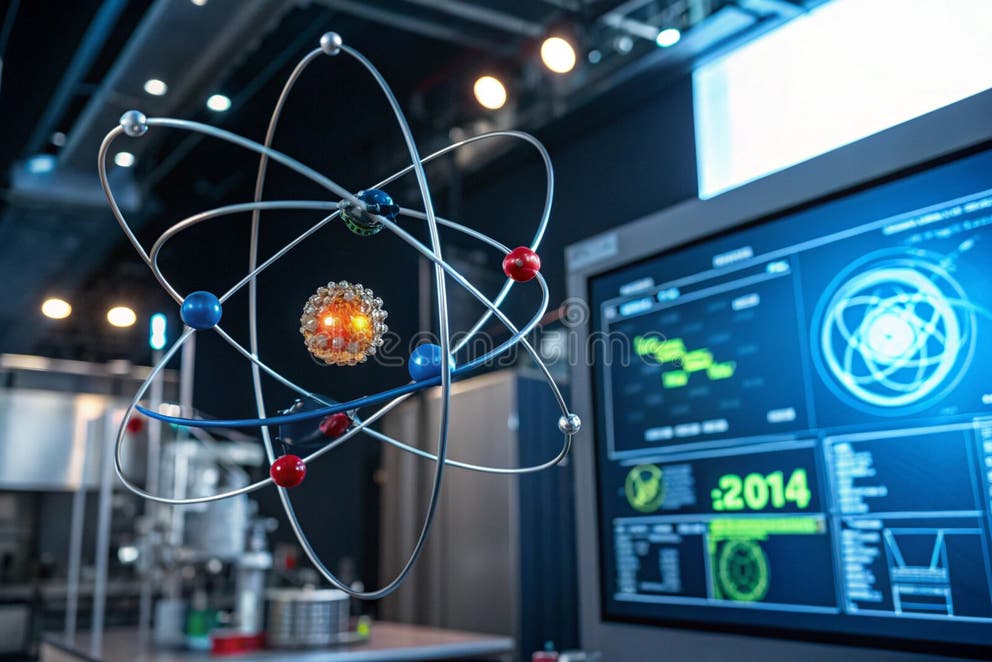 Nanotechnology: Unlocking the Future of Science with Atomic Precision Stock Illustration ...