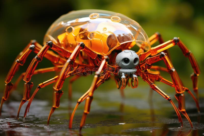 Nanotechnology Used in Biohybrid Robot Construction Stock Image - Image ...