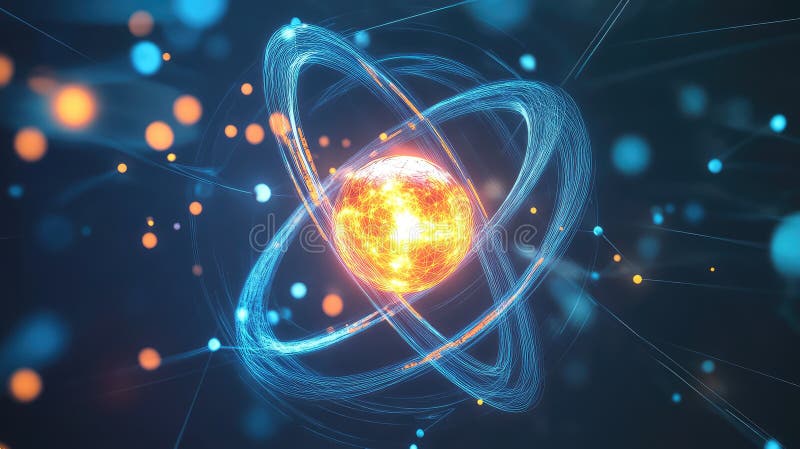 Zooming Atom Ai Stock Illustrations – 9 Zooming Atom Ai Stock ...