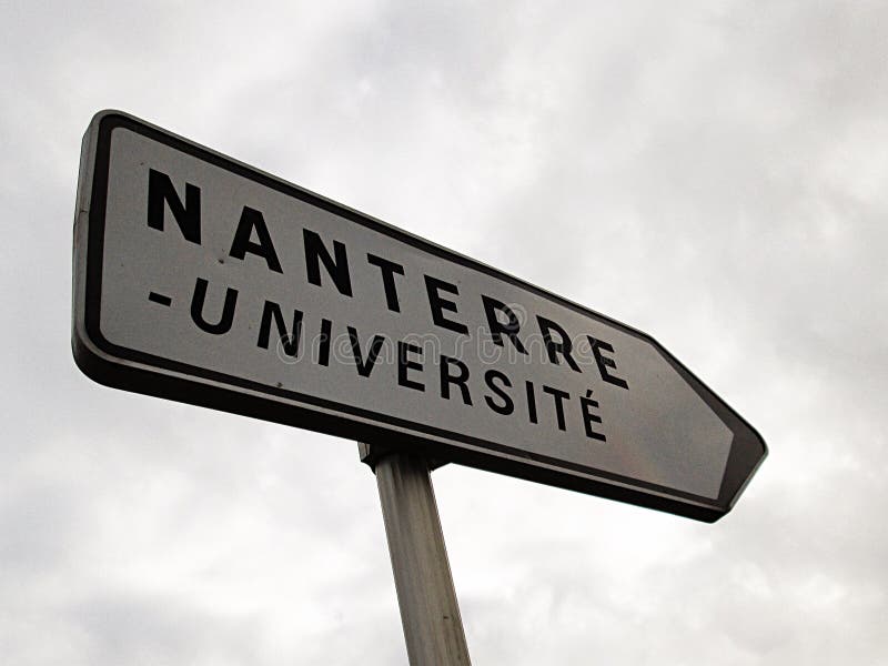 Nanterre University Paris stock image. Image of geography - 237702517