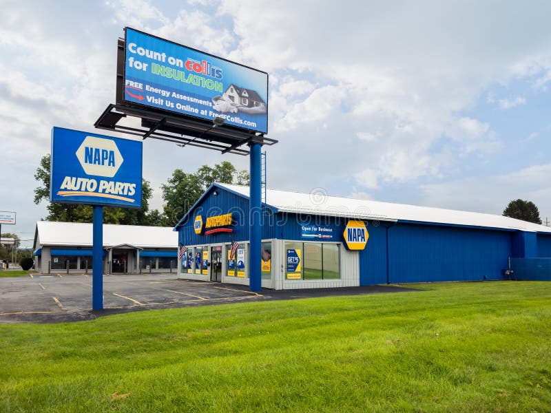Napa Auto Parts Store Building Exterior Editorial Photography - Image ...