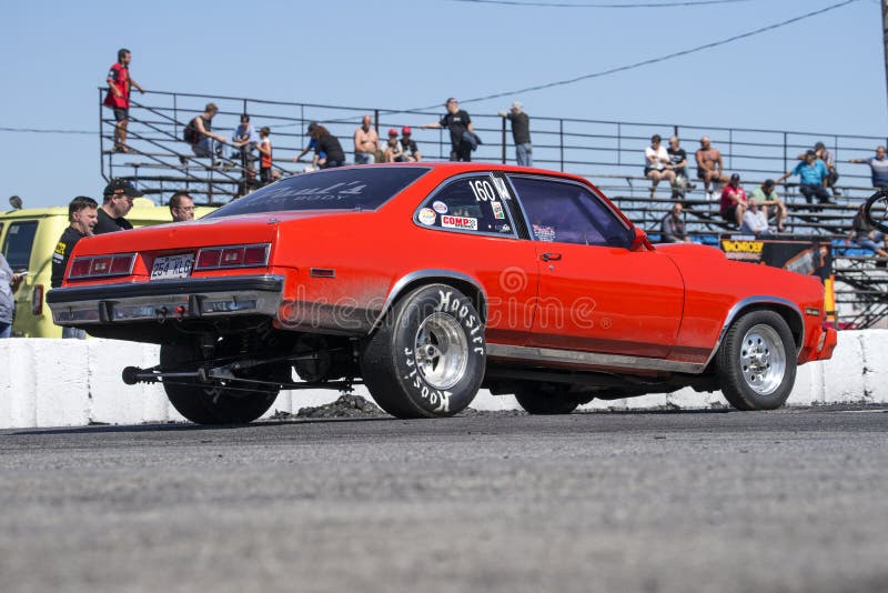 Chevrolet Nova on the Track Editorial Stock Photo - Image of horsepower ...