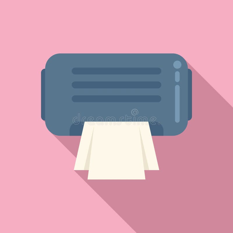 Napkin Box Icon Flat Vector. Fabric Towel Stock Vector - Illustration of wipe, dish: 281416161
