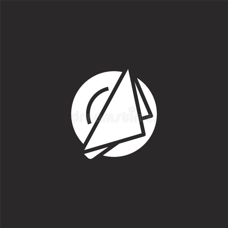 Napkin Icon. Filled Napkin Icon for Website Design and Mobile, App ...