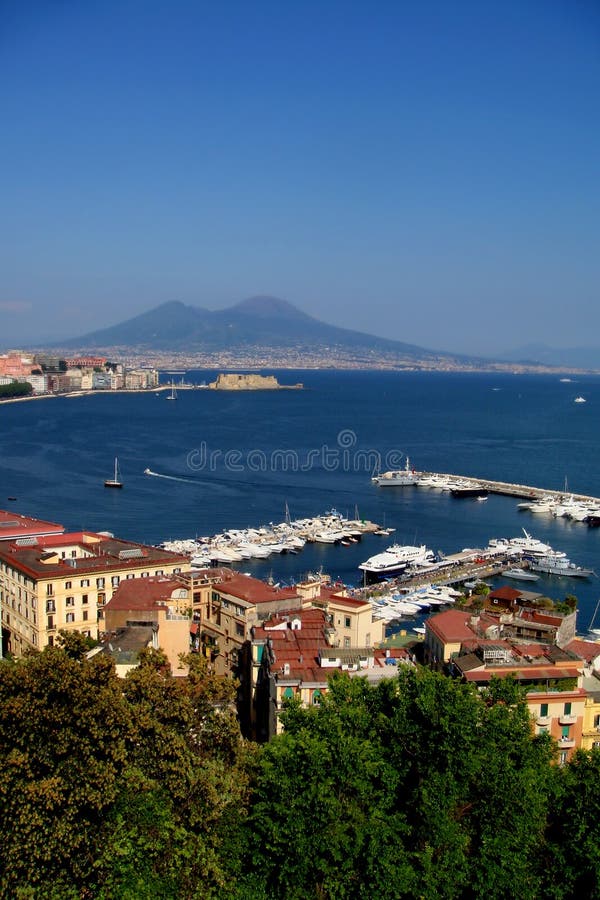 Bay of Naples stock image. Image of mediterranean, ocean - 668629